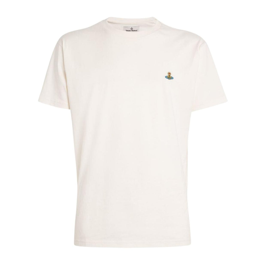 Vivienne Westwood Multicoloured Orb Logo Classic White T-Shirt – RD Designer Wear