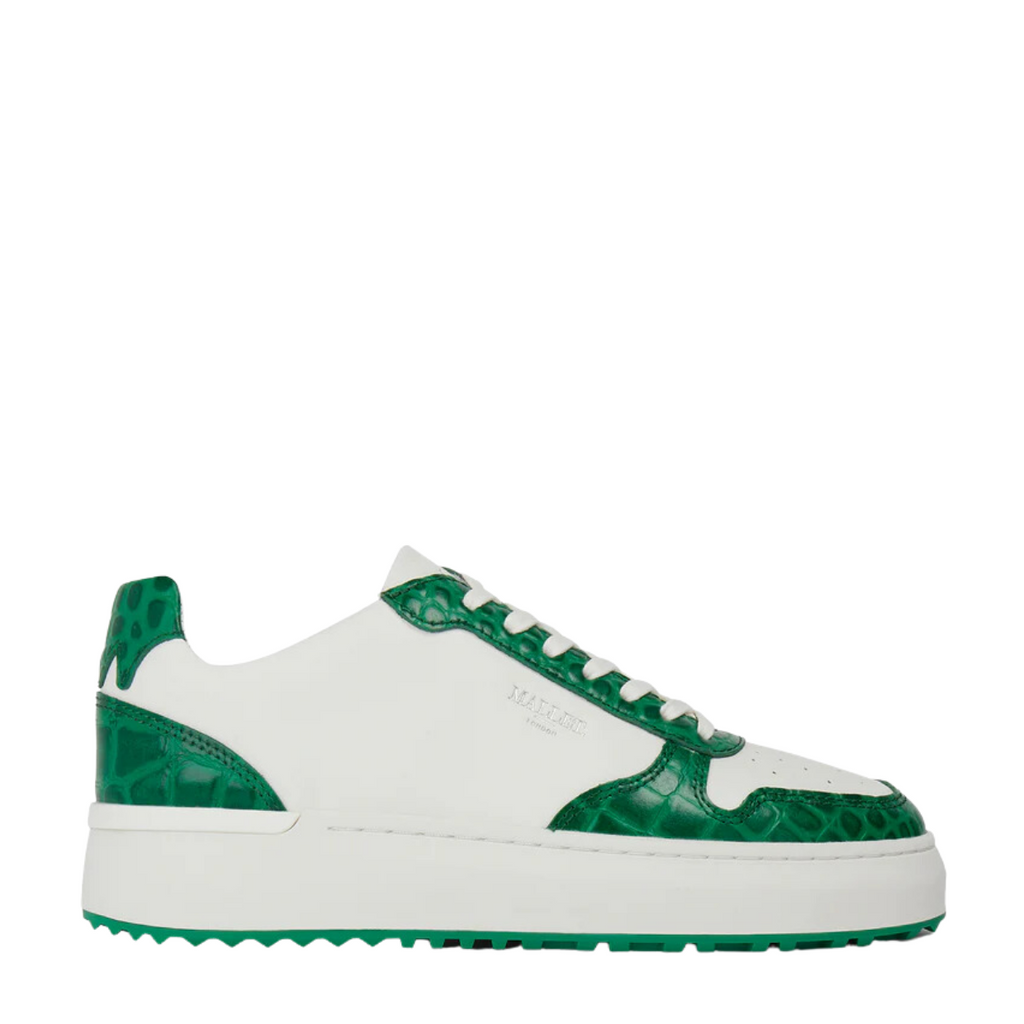 Miss Mallet Green Croc Hoxton Trainers – Retro Designer Wear