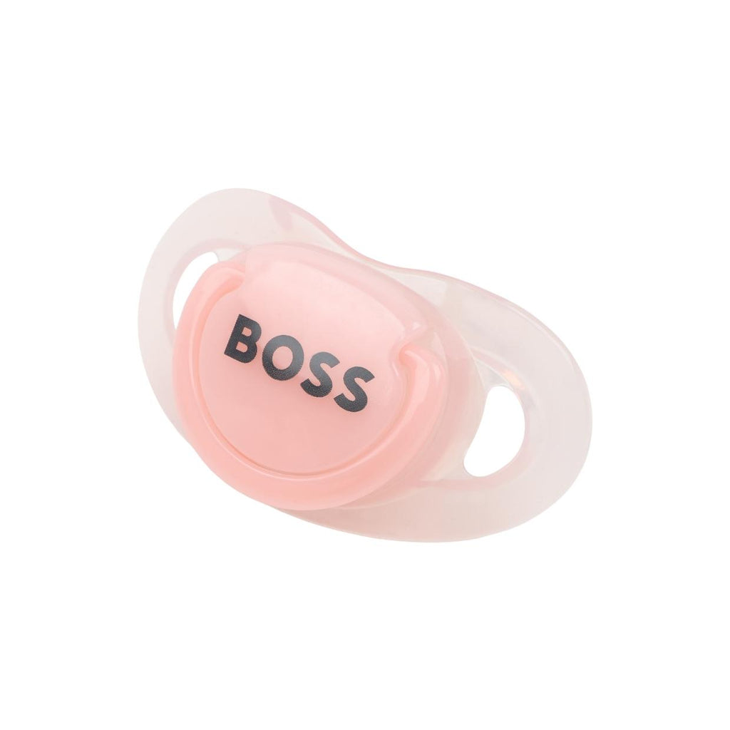BOSS Baby Logo Pink Dummy | Buy Online at Retro Designer Wear