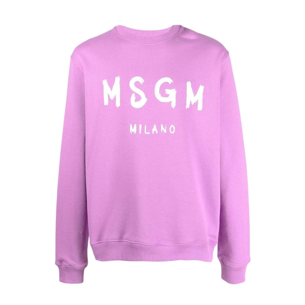 MSGM Purple Logo Sweatshirt – RD Designer Wear